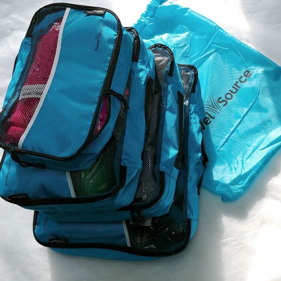 Travel source | Other | 5 Piece Packing Cubes Luggage Organizers Set ...